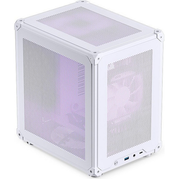 Jonsbo C6 White Gaming Mini Tower Κουτί Υπολογιστή με Πλαϊνό Παράθυρο ...