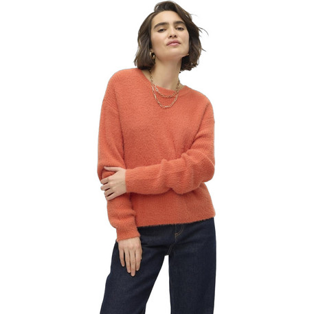 Vero Moda Γυναικείο Πουλόβερ Πορτοκαλί 10310876 | BestPrice.gr