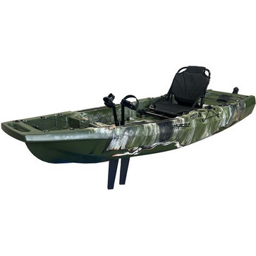Gobo Πλαστικό Kayak 1 Ατόμου με Πετάλια Χακί 0100-0312ARMY | BestPrice.gr