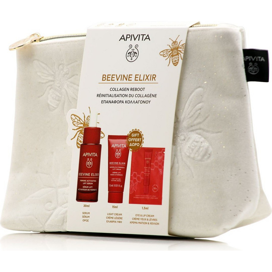Apivita Beevine Elixir Firming Activating Lift Serum 30ml + Light Cream ...