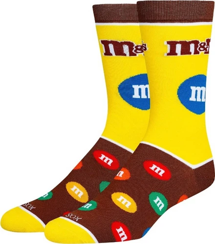 Cool M&M'S Ανδρικές Κάλτσες Ψηλές με Σχέδια Πολύχρωμες 1Pack 38231MCNCF ...