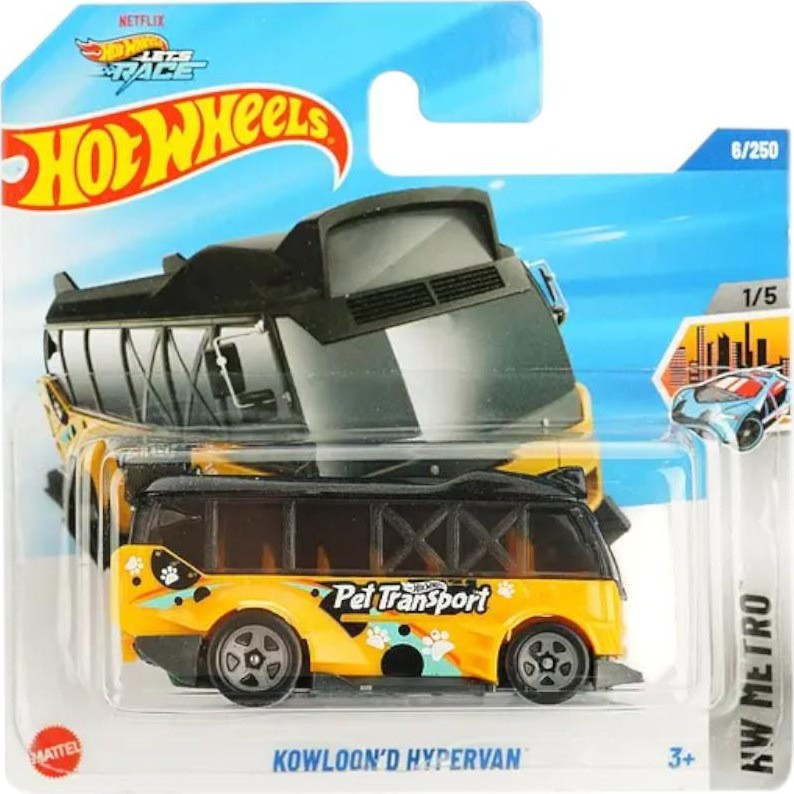 Mattel Hot Wheels Metro Kowloon'd Hypervan HYX75 | BestPrice.gr