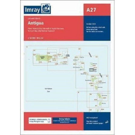 Imray Chart A27: Antigua | BestPrice.gr