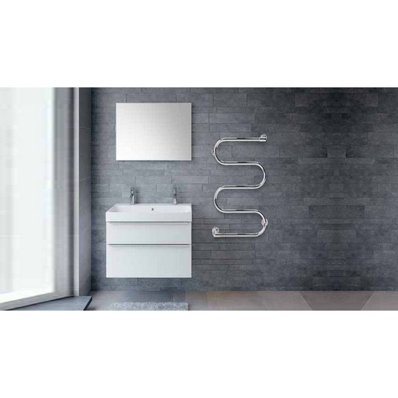 Purmo Athena S Chrome Ηλεκτρική Πετσετοκρεμάστρα 50W με Θερμοστάτη 73 ...