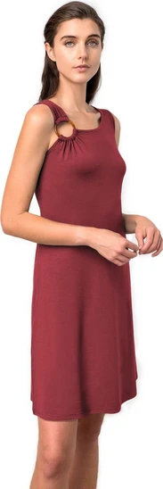 Vamp Mini Καλοκαιρινό Καθημερινό Φόρεμα Μπορντό 18485 | BestPrice.gr