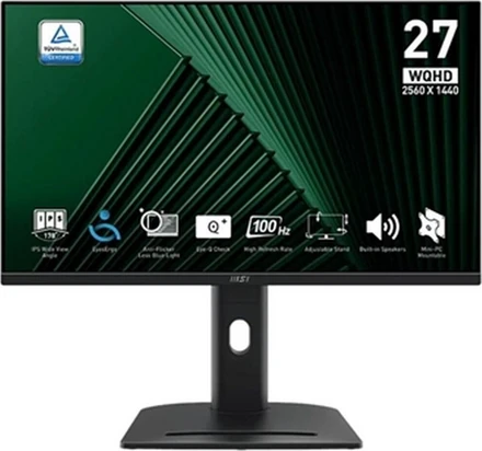 MSI PRO MP275QPG IPS Monitor 27" 2560x1440 QHD 100Hz 4ms | BestPrice.gr