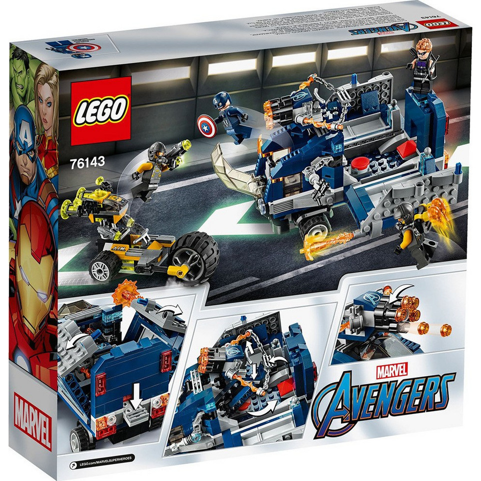 Lego Marvel Avenger Avengers Truck Take-down για 7+ Ετών 76143 ...