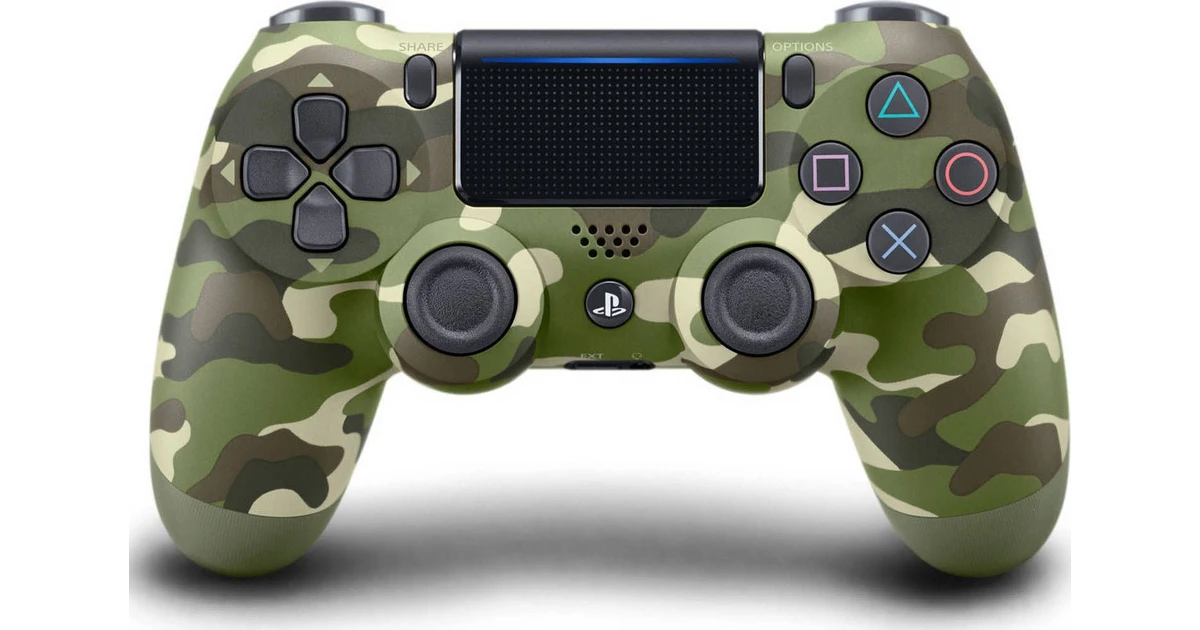 Sony DualShock 4 V2 Camouflage Wireless Controller PS4 Green | BestPrice.gr