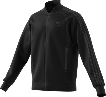 Adidas Originals Ανδρική Ζακέτα Φούτερ με Φερμουάρ Μαύρη IW0998 ...