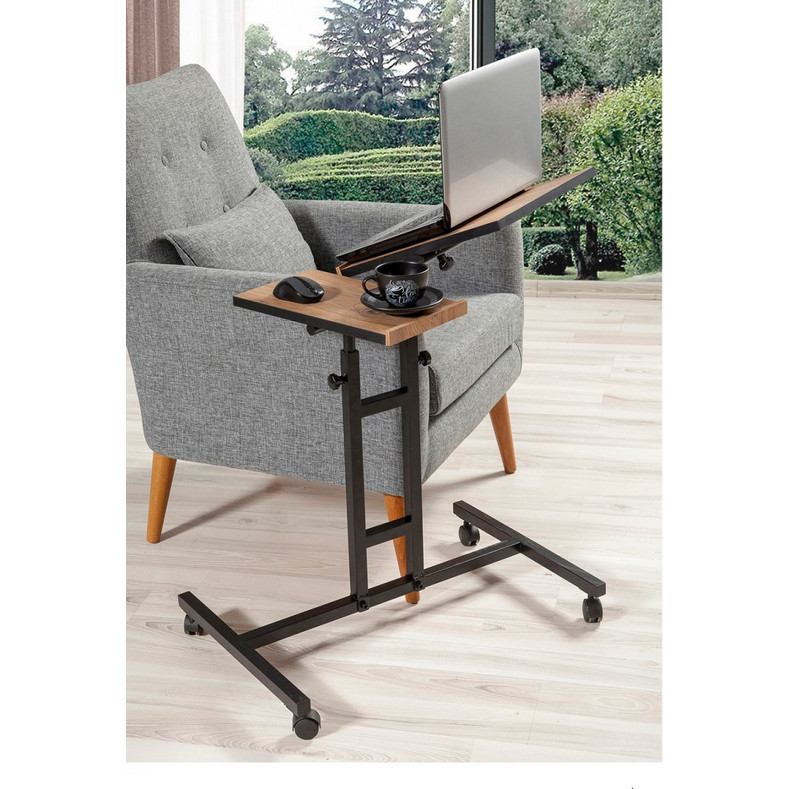 Sistrom Γραφείο Υπολογιστή Ξύλινο Ρυθμιζόμενο Ύψος 67x45.4x87cm MR40250 ...