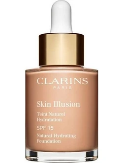 Clarins Skin Illusion Hydrating 114.5W Liquid Foundation 30ml ...