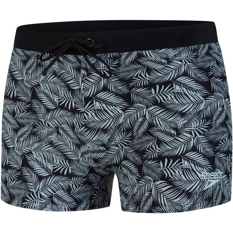 Speedo Valmilton Αθλητικό Ανδρικό Μαγιό Boxer Γκρι Μαύρο 805658-D880 ...