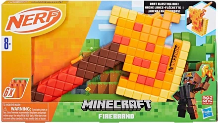 Hasbro Nerf Minecraft Firebrand Dart Blasting Axe | BestPrice.gr