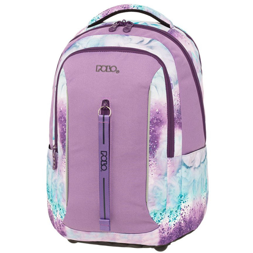 Polo Prodigy Σχολική Τσάντα Πλάτης Γυμνασίου - Λυκείου Μωβ 901022-4559 ...