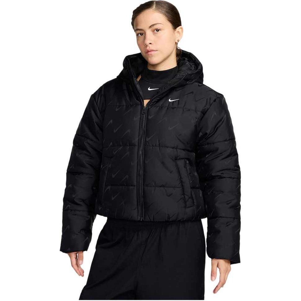Nike Sportswear Classic Therma-FIT Γυναικείο Μπουφάν Χειμωνιάτικο ...