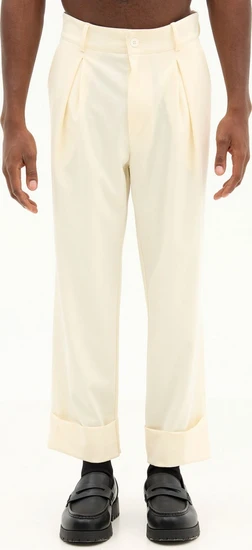 ARISTOTELI BITSIANI Ανδρικό Παντελόνι Ελαστικό Κανονική Εφαρμογή Μπεζ 81-3206-053-005-38 ...