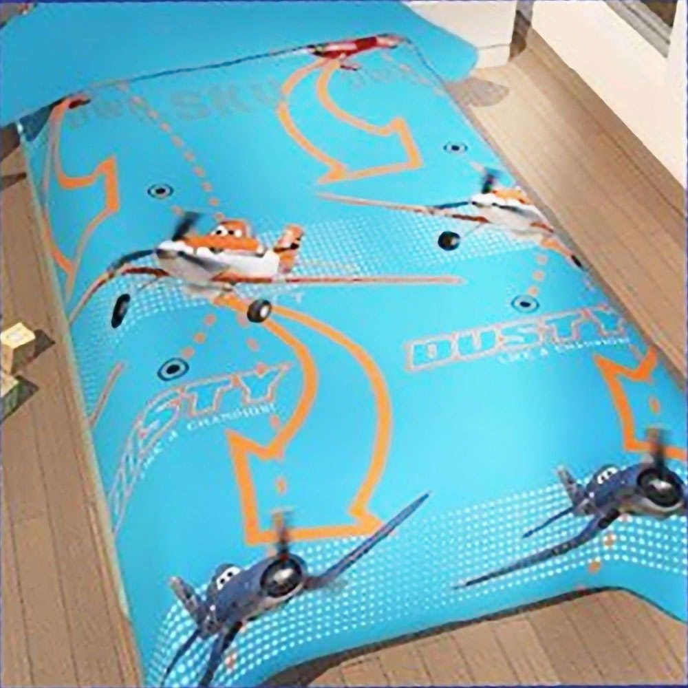 Dimcol Παιδικό Κουβερλί Μονό Microfiber 170x260 Dusty 596 Γαλάζιο ...