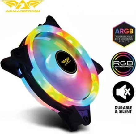 Armaggeddon TX iCore DL Case Fan 140mm ARGB με Σύνδεση 6-Pin | BestPrice.gr