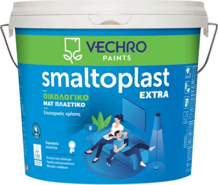 Vechro Smaltoplast Οικολογικό Πλαστικό Χρώμα Εσωτερικού Χώρου Μπλε 47 0 ...