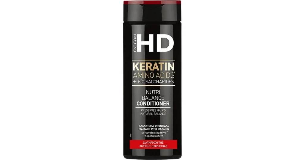 Farcom HD Keratin Nutri Balance Conditioner Κερατίνης 330ml | BestPrice.gr