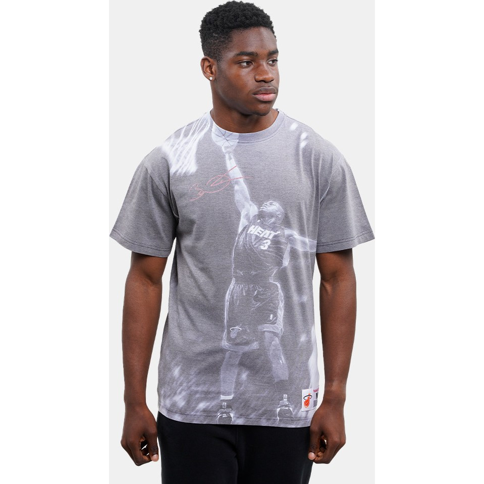Mitchell & Ness NBA Above The Rim Sublimated Dwyane Wade Miami Heat TCRW3401-MHEYYDWA | BestPrice.gr