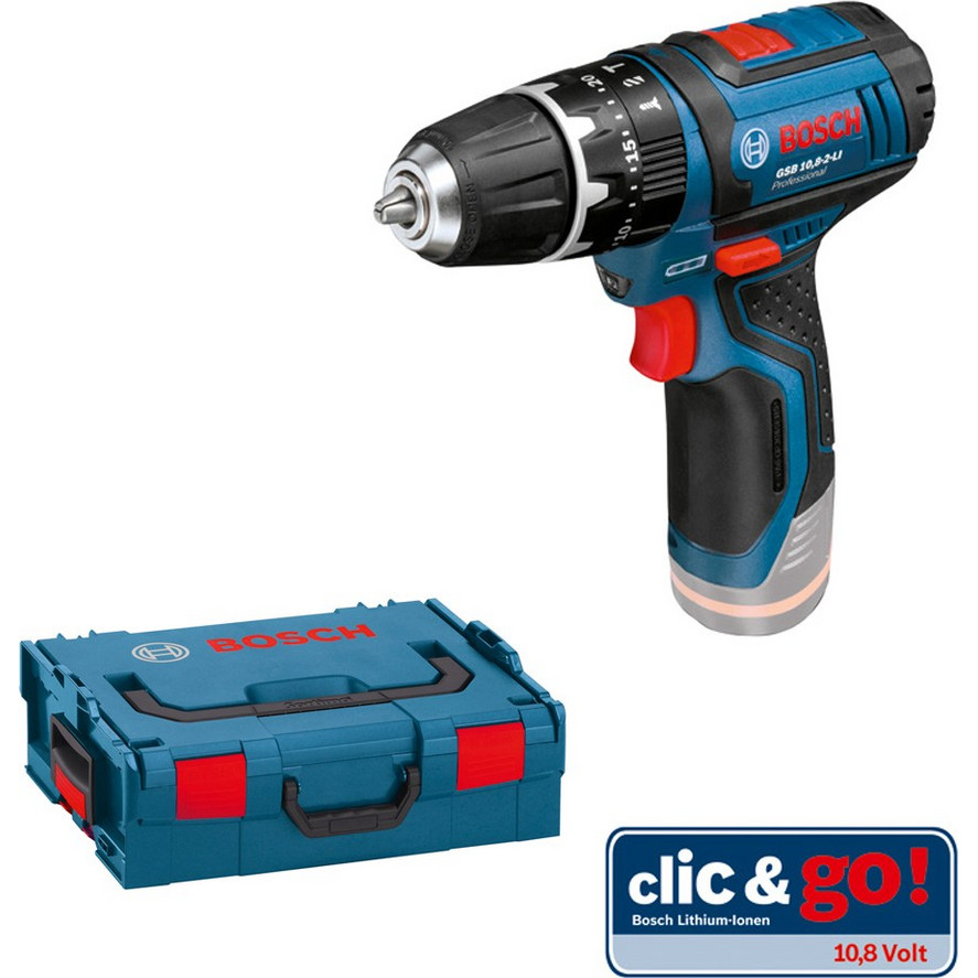 Bosch GSB 12V-15 EC 06019B690E Κρουστικό Δραπανοκατσάβιδο Μπαταρίας 12V ...