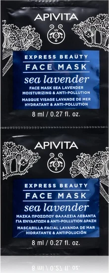 Apivita Sea Lavender Anti-Pollution Κρεμώδης Μάσκα Προσώπου για ...