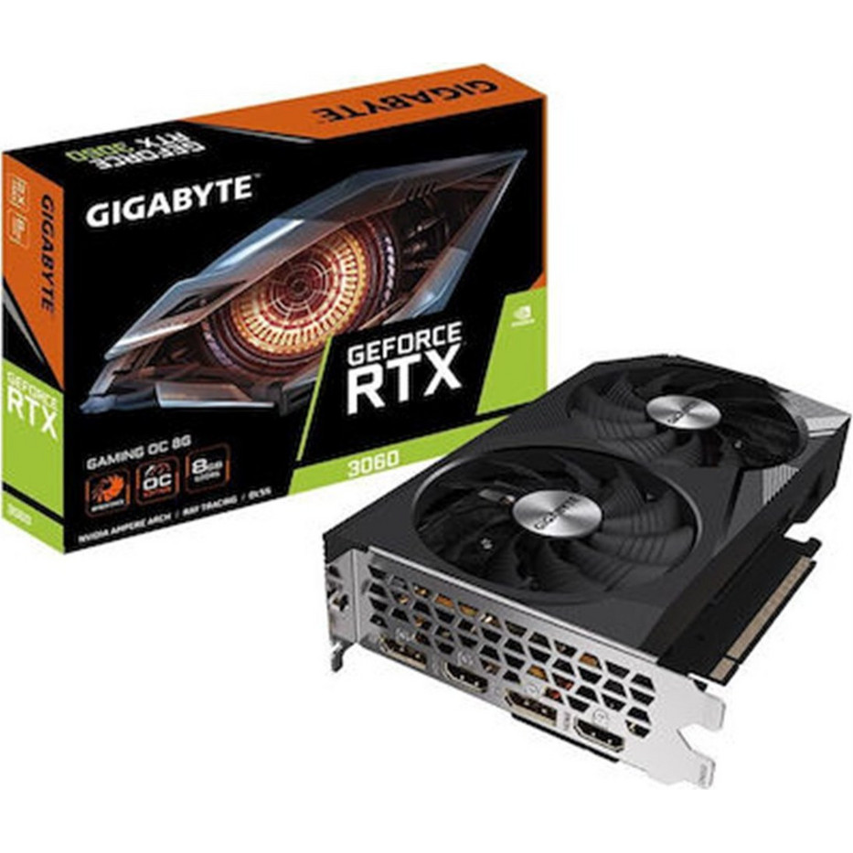Gigabyte GeForce RTX 3060 8GB GDDR6 Gaming OC Rev. 2.0 Κάρτα Γραφικών | BestPrice.gr