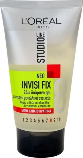 L'Oreal Paris Studio Line Invisi Fix 6 Gel Μαλλιών Ανδρικό Δυνατό ...