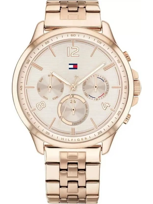 Tommy Hilfiger Γυναικείο Ρολόι με Χρυσό Μεταλλικό Μπρασελέ 1782842 ...
