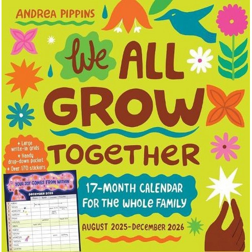 We All Grow Together 17-Month Wall Calendar 2026 | BestPrice.gr