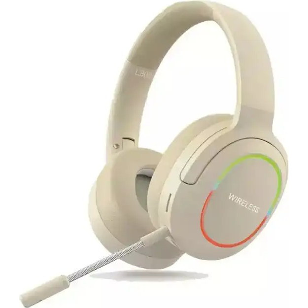 Life Studio L800 Ασύρματο Gaming Headset Over Ear Beige | BestPrice.gr