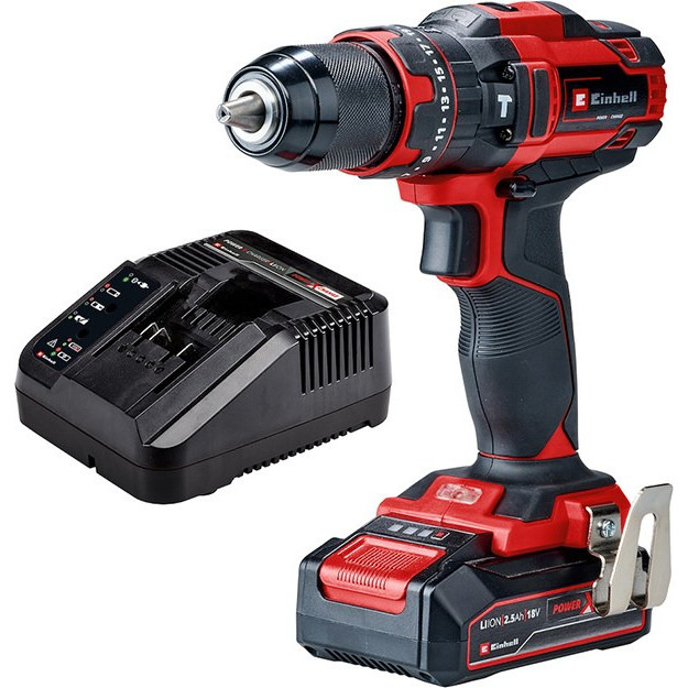 Einhell TE-CD 18/44 Li-Kit Κρουστικό Δραπανοκατσάβιδο Μπαταρίας 18V 1x2.5Ah | BestPrice.gr