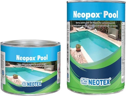 Neotex Neopox Pool Χρώμα Πισίνας Γαλάζιο 10kg | BestPrice.gr