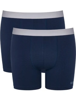 Sloggi Ανδρικά Μποξεράκια Σετ 2Pack Navy Μπλε 10206968-V010 | BestPrice.gr