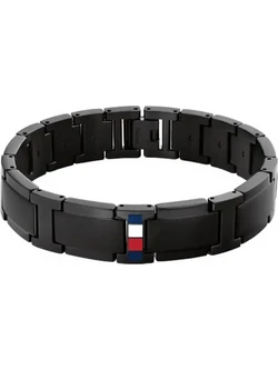 Tommy Hilfiger Ανδρικό Βραχιόλι Χειροπέδα από Δέρμα & Ατσάλι 2790373 ...