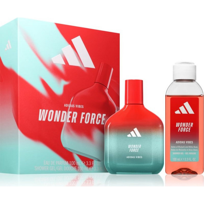 Adidas Vibes Wonder Force Eau de Parfum 100ml + Shower Gel 100ml ...