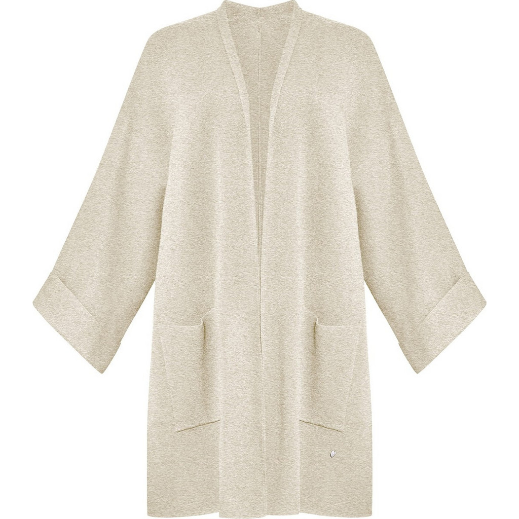 Celestino Γυναικεία Ζακέτα Πλεκτή Μακριά Εκρού SQ7568.5623 | BestPrice.gr