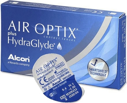 Alcon & Ciba Vision Air Optix Plus HydraGlyde Μηνιαίοι Φακοί Επαφής ...