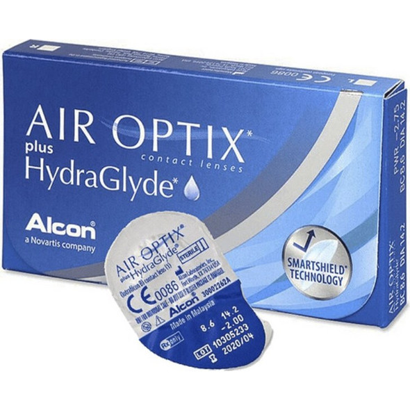 Alcon & Ciba Vision Air Optix Plus HydraGlyde Μηνιαίοι Φακοί Επαφής ...