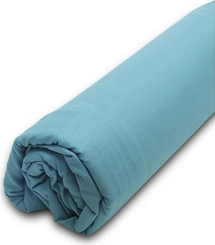 Sunshine Home Σεντόνι Ημίδιπλο Βαμβακερό με Λάστιχο 120x200+20 Menta 20 ...