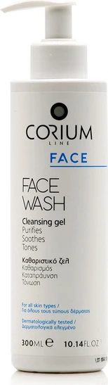 Corium Face Wash Gel Ντεμακιγιάζ 300ml | BestPrice.gr