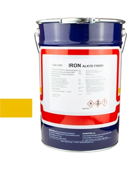 Hydroton Iron Alkyd Finish Βερνικόχρωμα Μετάλλου Κόκκινο Ral-3020 Gloss ...