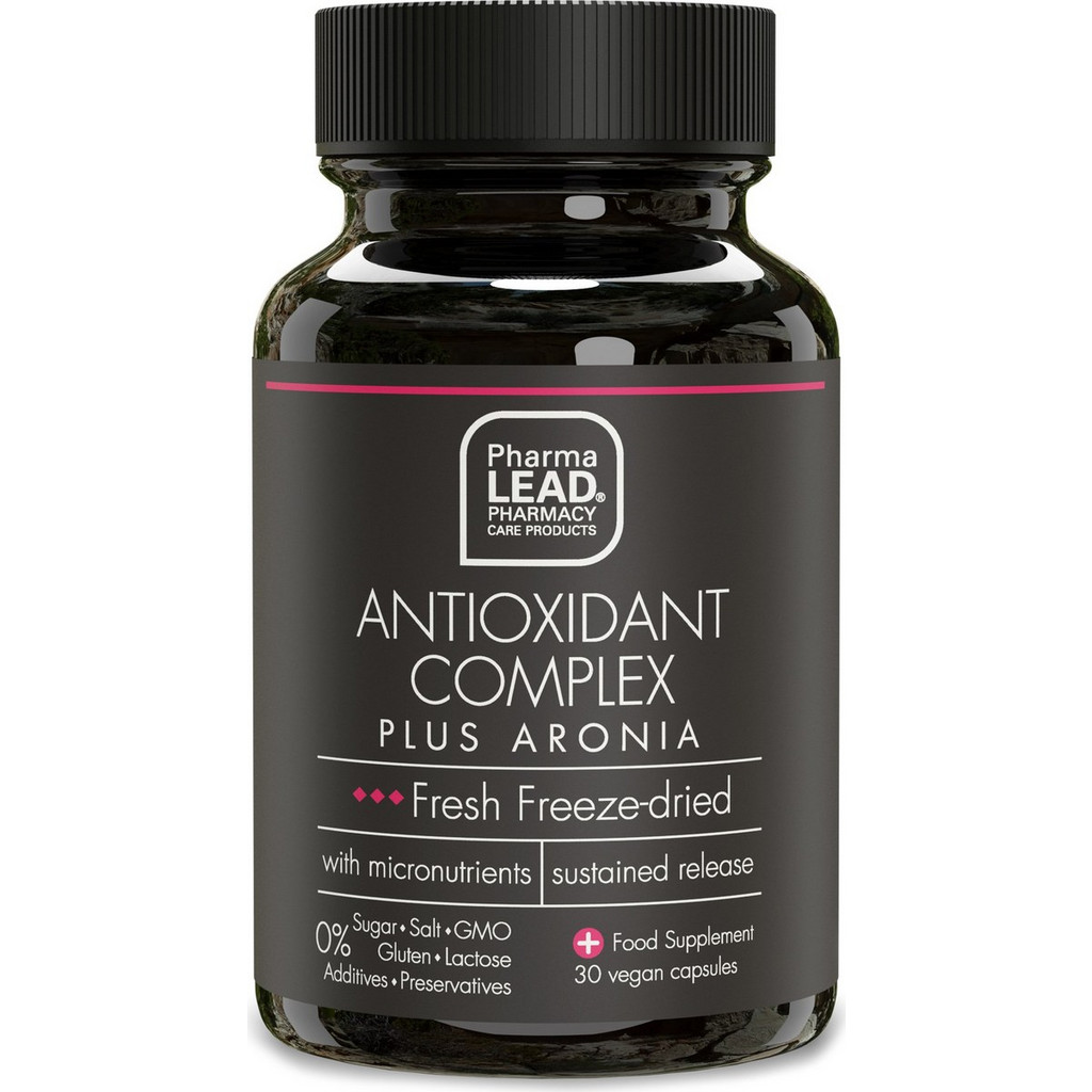 Vitorgan PharmaLead Black Range Antioxidant Complex Plus Aronia 30 Κάψουλες | BestPrice.gr