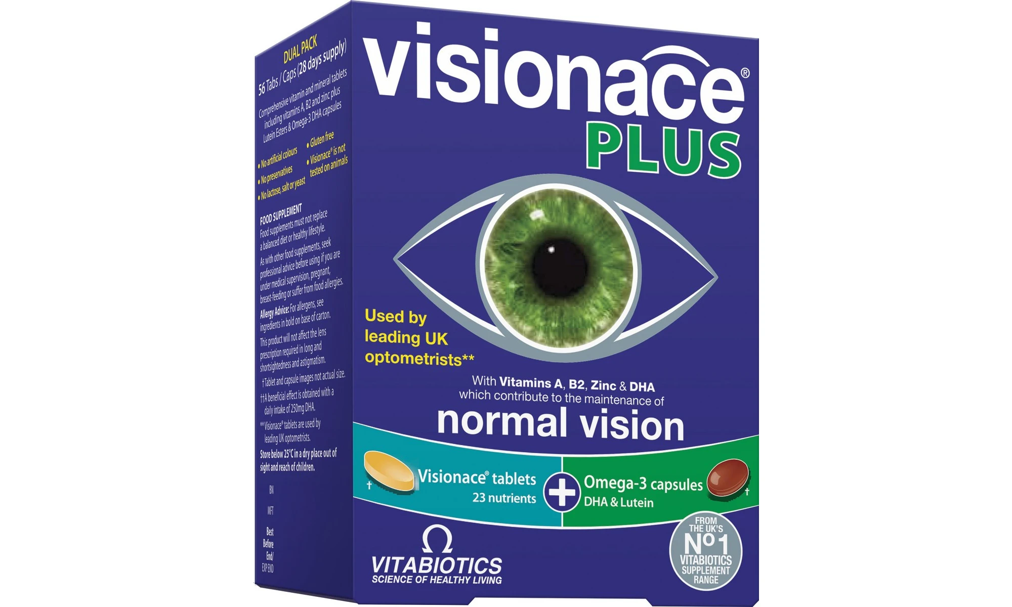 Vitabiotics Visionace Plus 56 Ταμπλέτες | BestPrice.gr