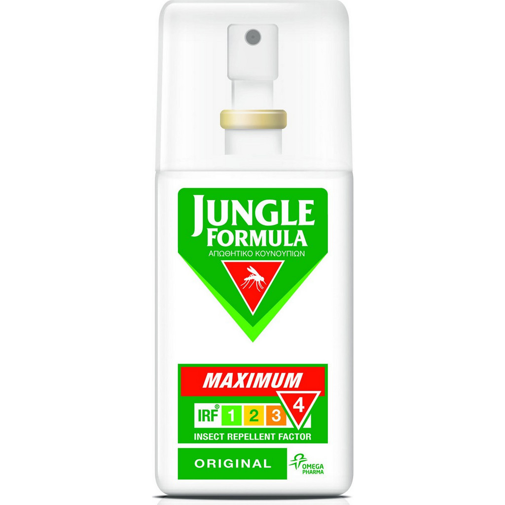 Omega Pharma Jungle Formula Maximum IRF4 Original Εντομοαπωθητική ...