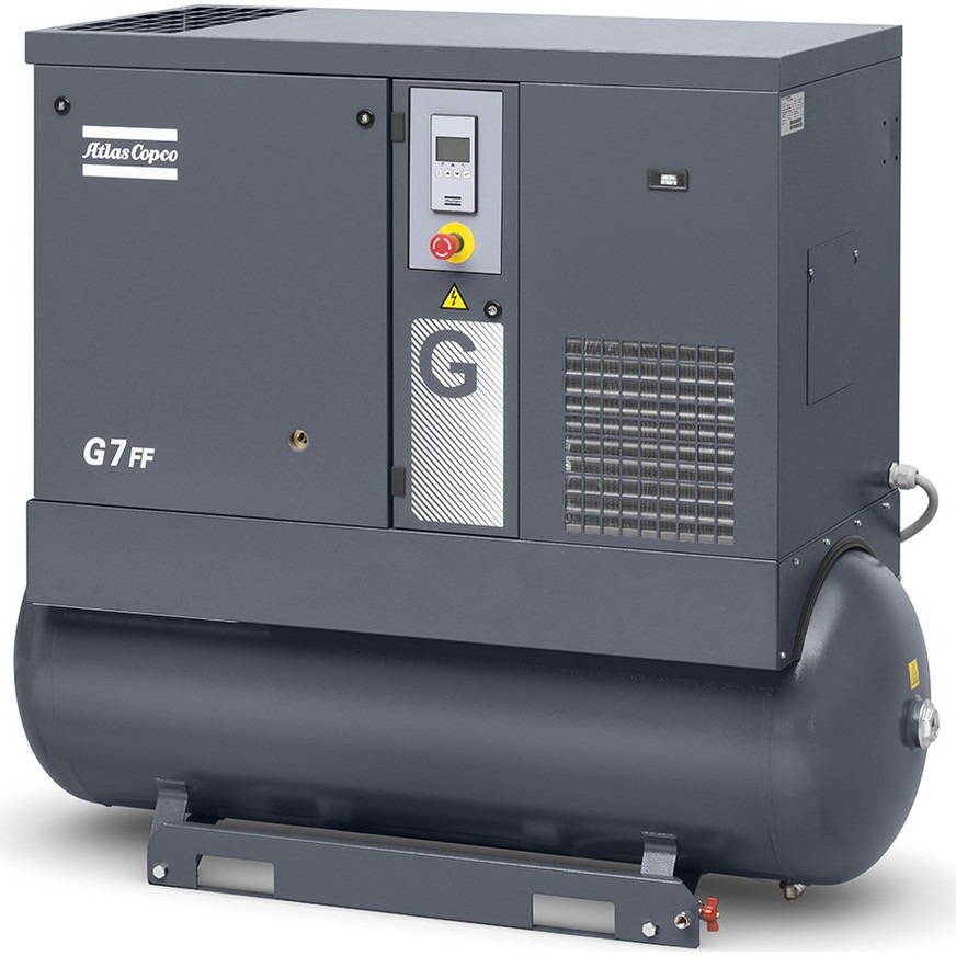 Atlas Copco 8153289908-51626 Κομπρεσέρ Αέρος Τριφασικό 500lt 10hp ...