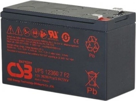 CSB UPS123607F2 Μπαταρία VRLA-AGM 12V 7.2Ah | BestPrice.gr