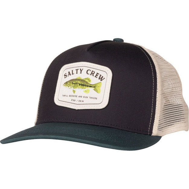 Salty Crew Ανδρικό Καπέλο Jockey με Δίχτυ Snapback Υφασμάτινο Πολύχρωμο ...