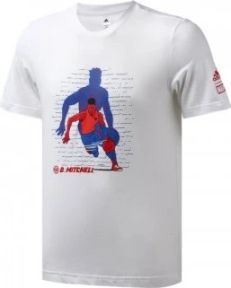 Adidas Marvel Donovan Mitchell Spider-Man Tee DX6893 | BestPrice.gr